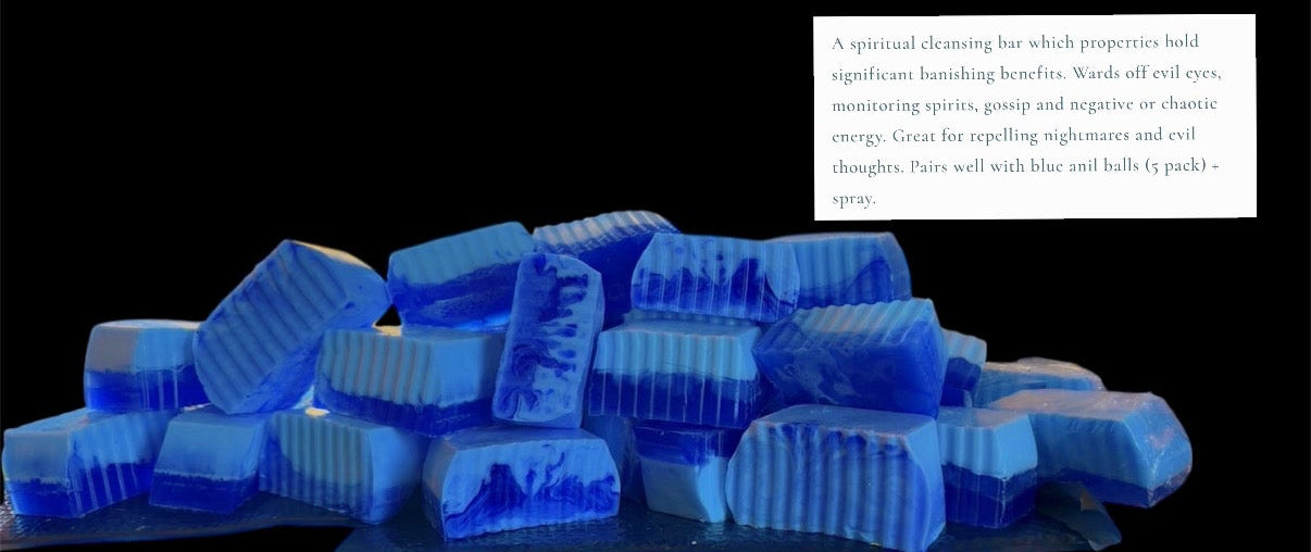 BLUE ANIL BAR x SPIRITUAL CLEANSING BAR 🧿 – XOXO BODY & MIND
